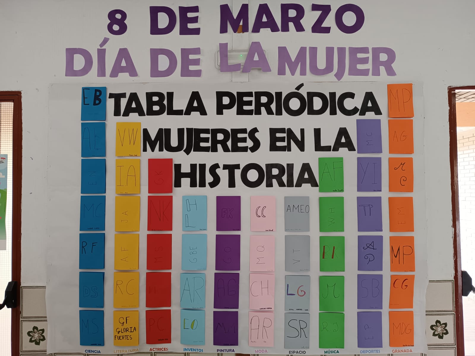 DÍA INTERNACIONAL DE LA MUJER. 8 DE MARZO – CEIP LUIS ROSALES